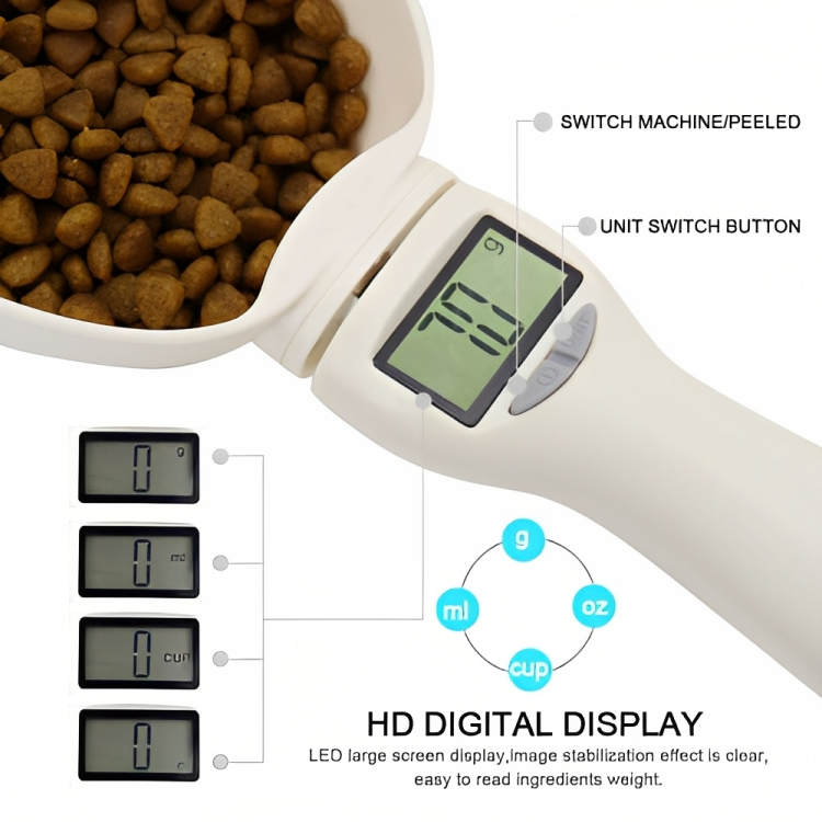 Pet Food Scale Spoon - 50% Off Today Only – Pets Friendly Supplier